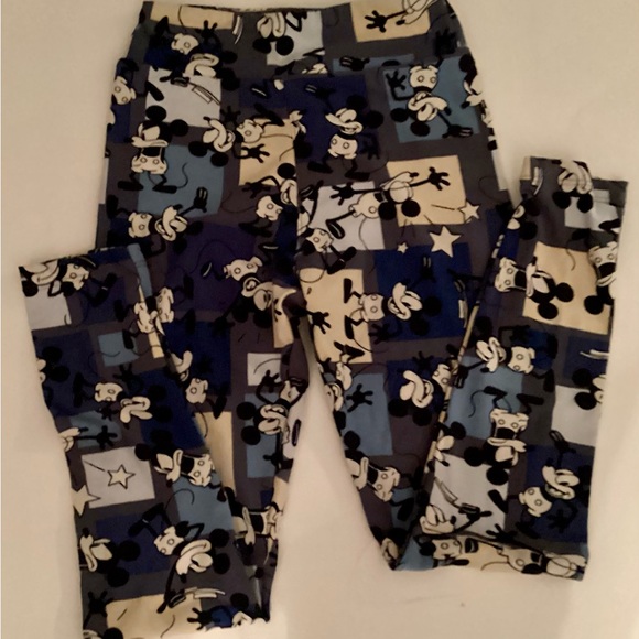 LuLaRoe | Bottoms | Lularoe Disney Tween Leggings Mickey Mouse | Poshmark